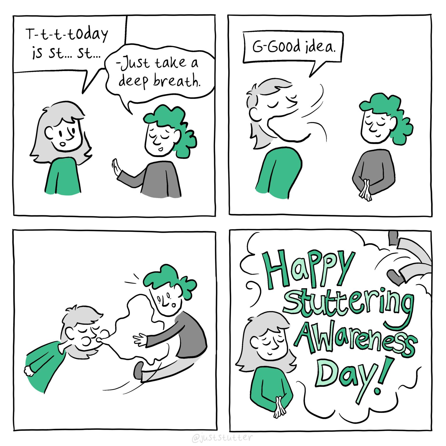 @juststutter – Exploring life with a stutter through art