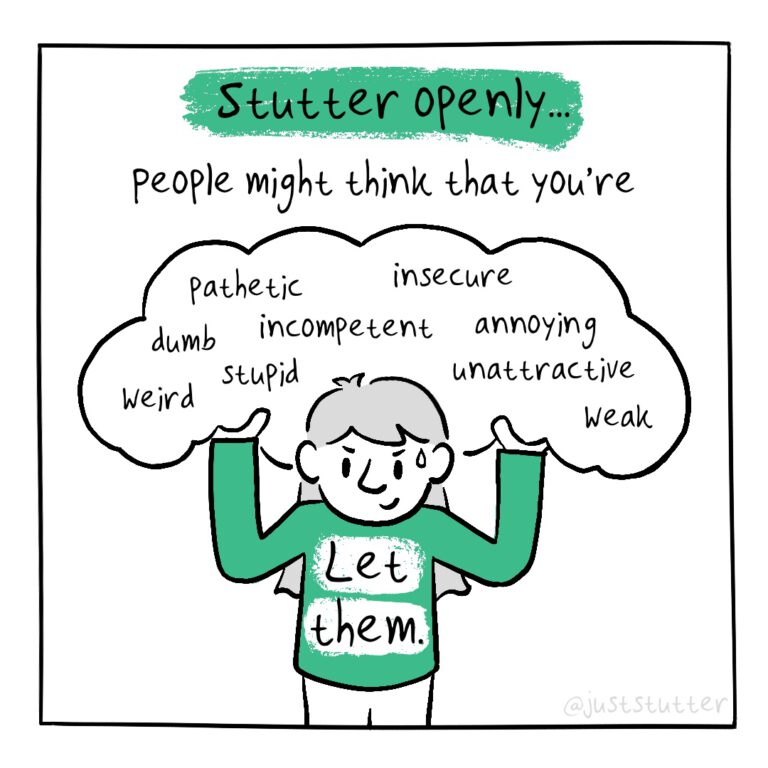 @juststutter – Exploring life with a stutter through art