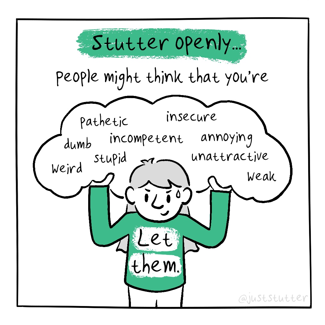 @juststutter – Exploring life with a stutter through art